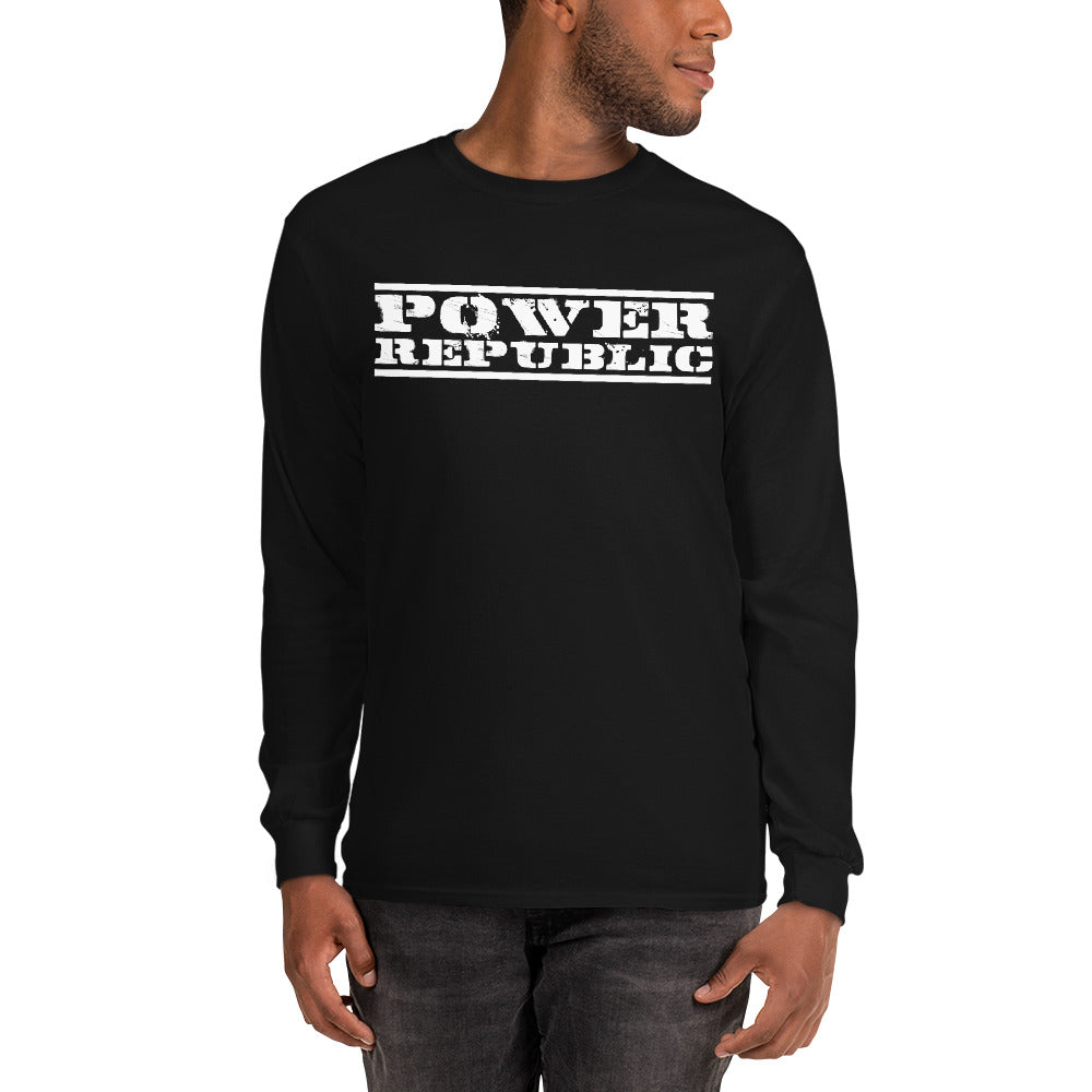 POWER REPUBLIC ORIGINAL LOGO LONG SLEEVE TEE SHIRT – Power Republic