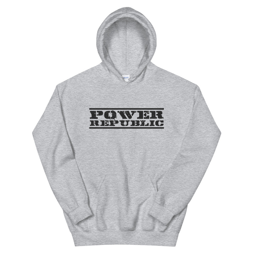 POWER REPUBLIC ORIGINAL LOGO UNISEX HOODIE – Power Republic